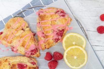 Raspberry Scones - Maple and Thyme