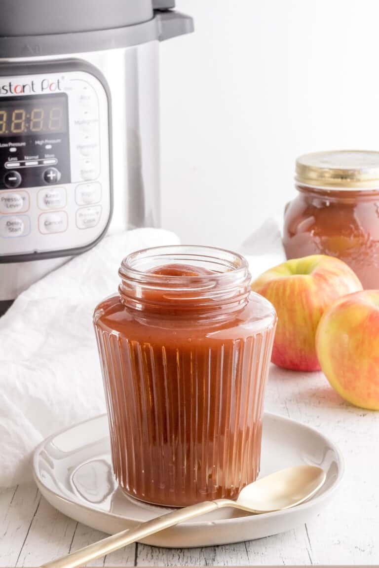 Instant Pot Apple Butter - Maple and Thyme