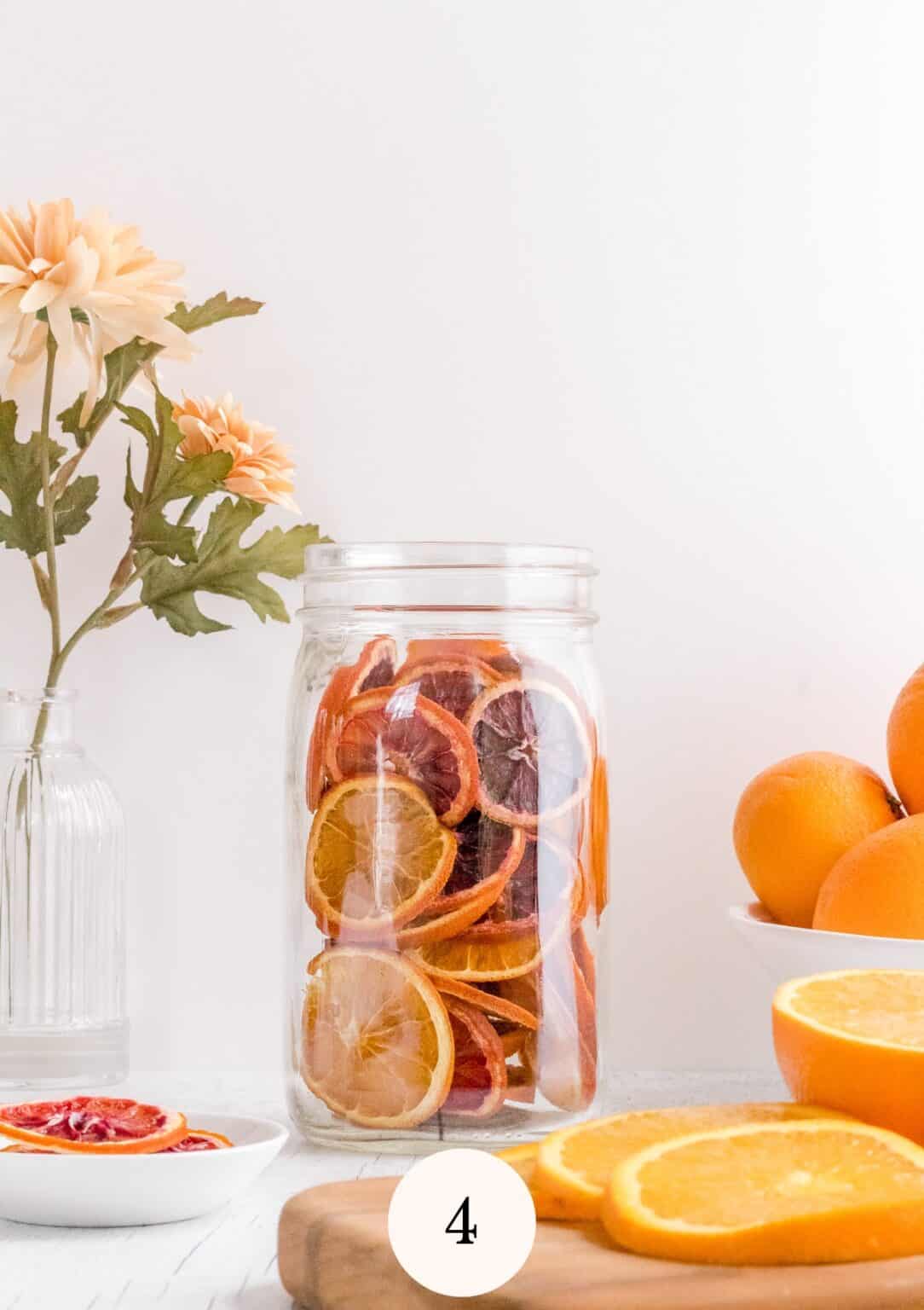 Dehydrated Orange Slices - Maple and Thyme