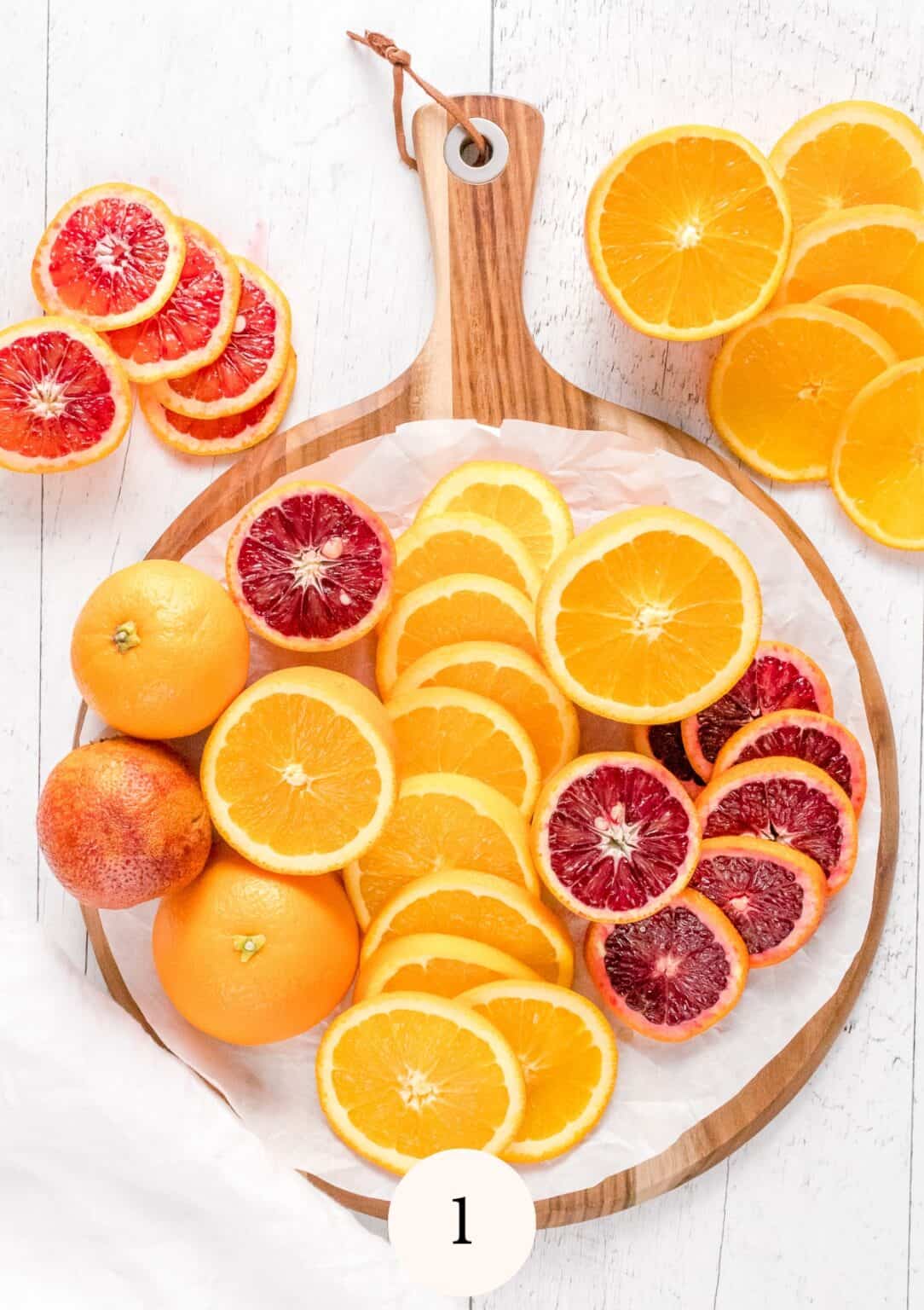 Dehydrated Orange Slices - Maple and Thyme