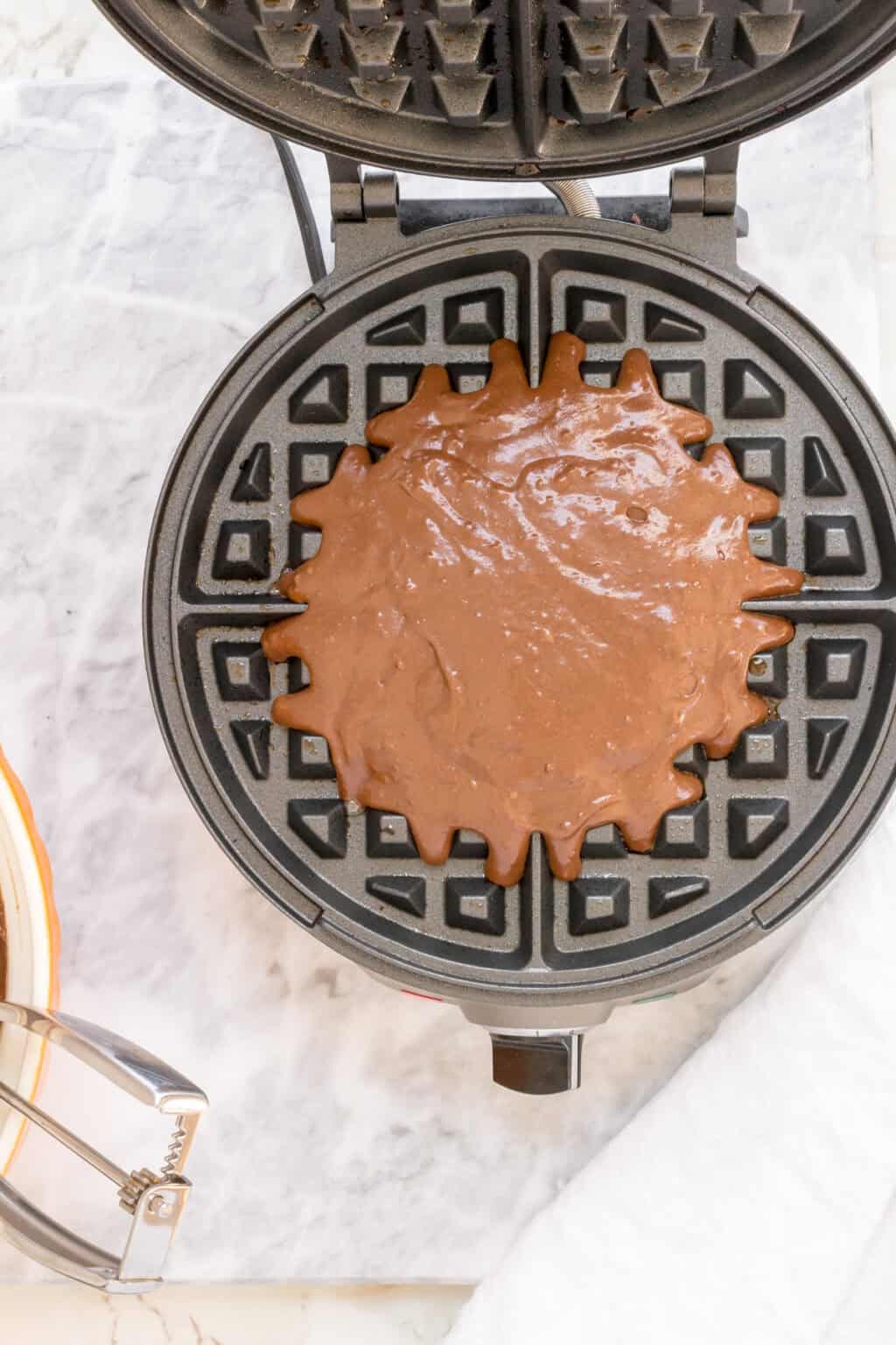 The Best Chocolate Waffles Recipe (Triple Chocolate and Fluffy)